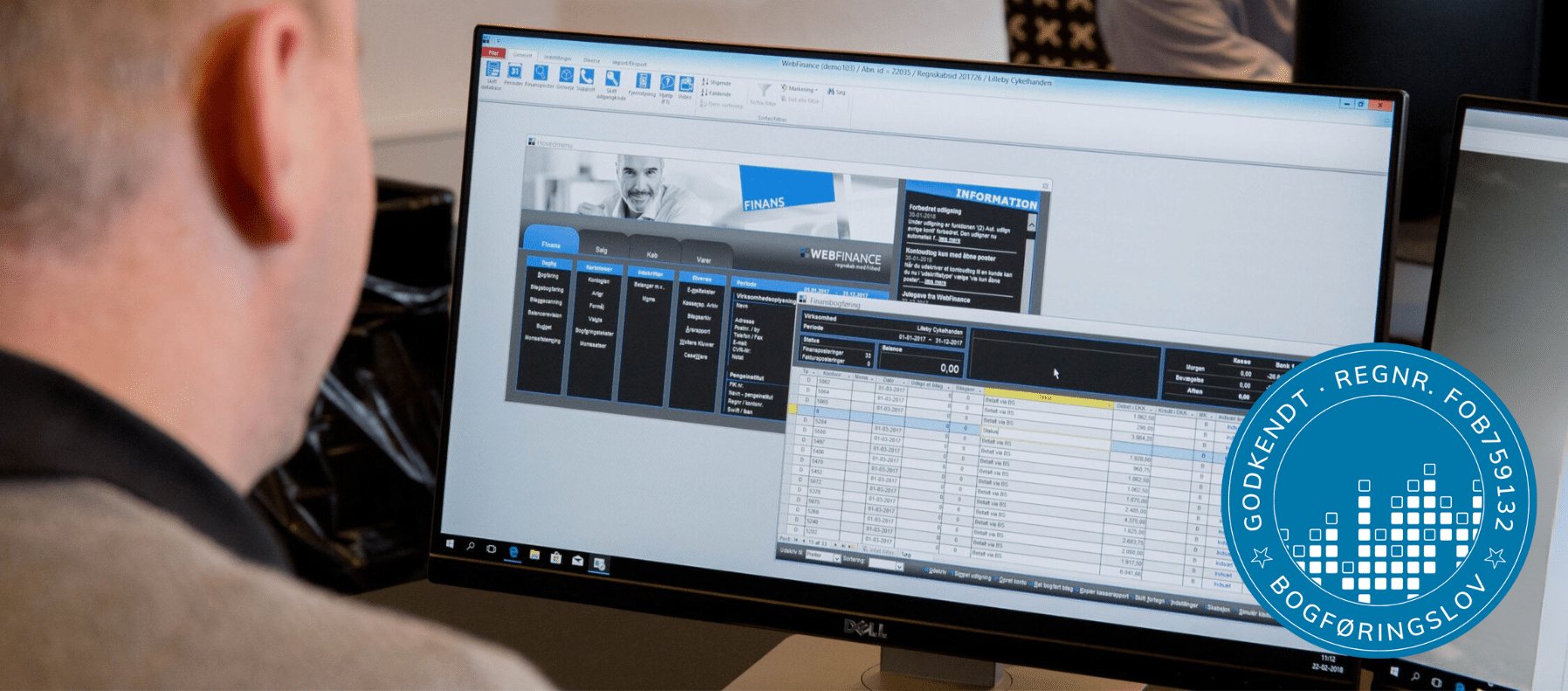 Godkendt regnskabssystem til små virksomheder | WebFinance